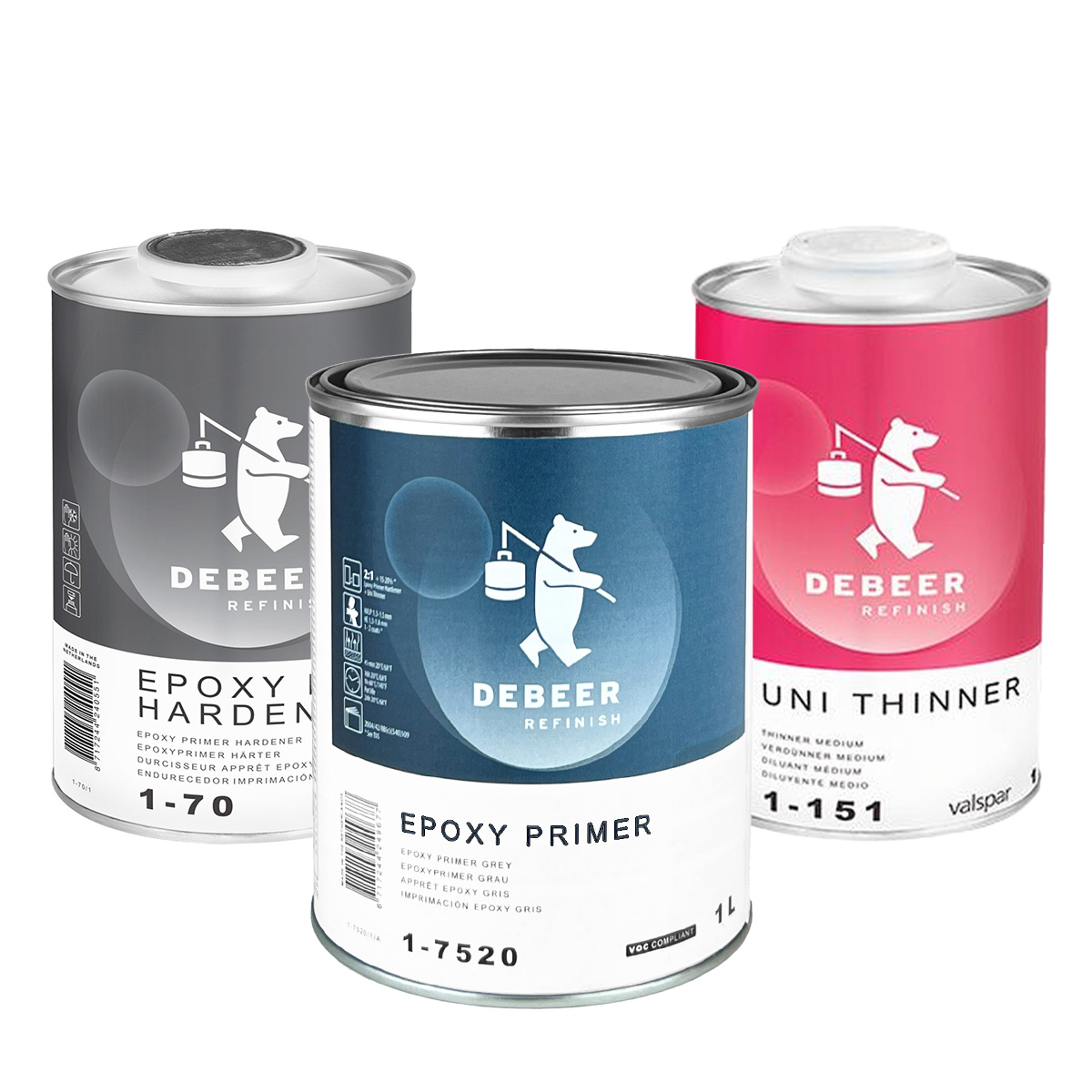 Tipro - Epoxypaket 1L