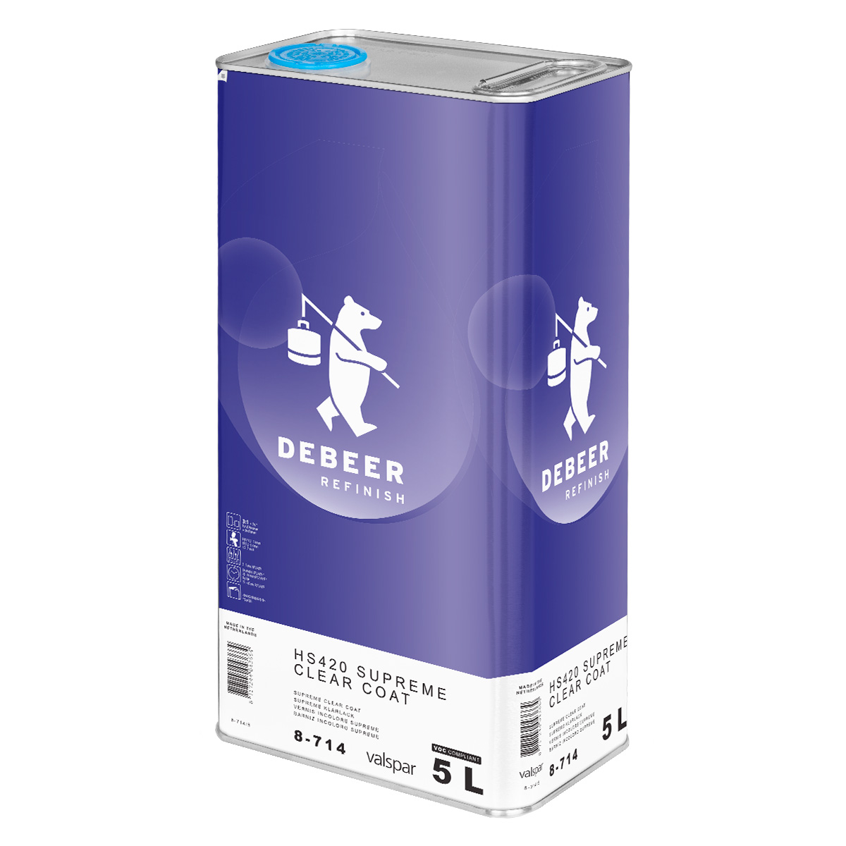 Tipro - DeBeer HS420 Supreme Clear 5L