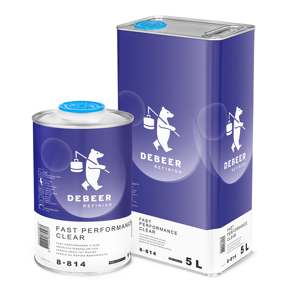 Tipro - DeBeer Fast Performance Clear (8-814)