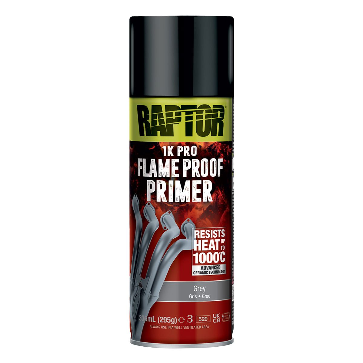 Tipro - Raptor Flameproof Primer grå